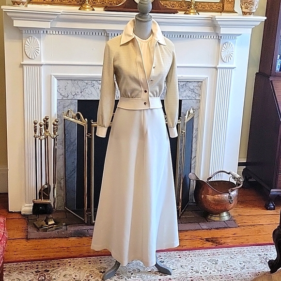 Vintage | Dresses | Vintage Howard Wolf Gown With Jacket | Poshmark